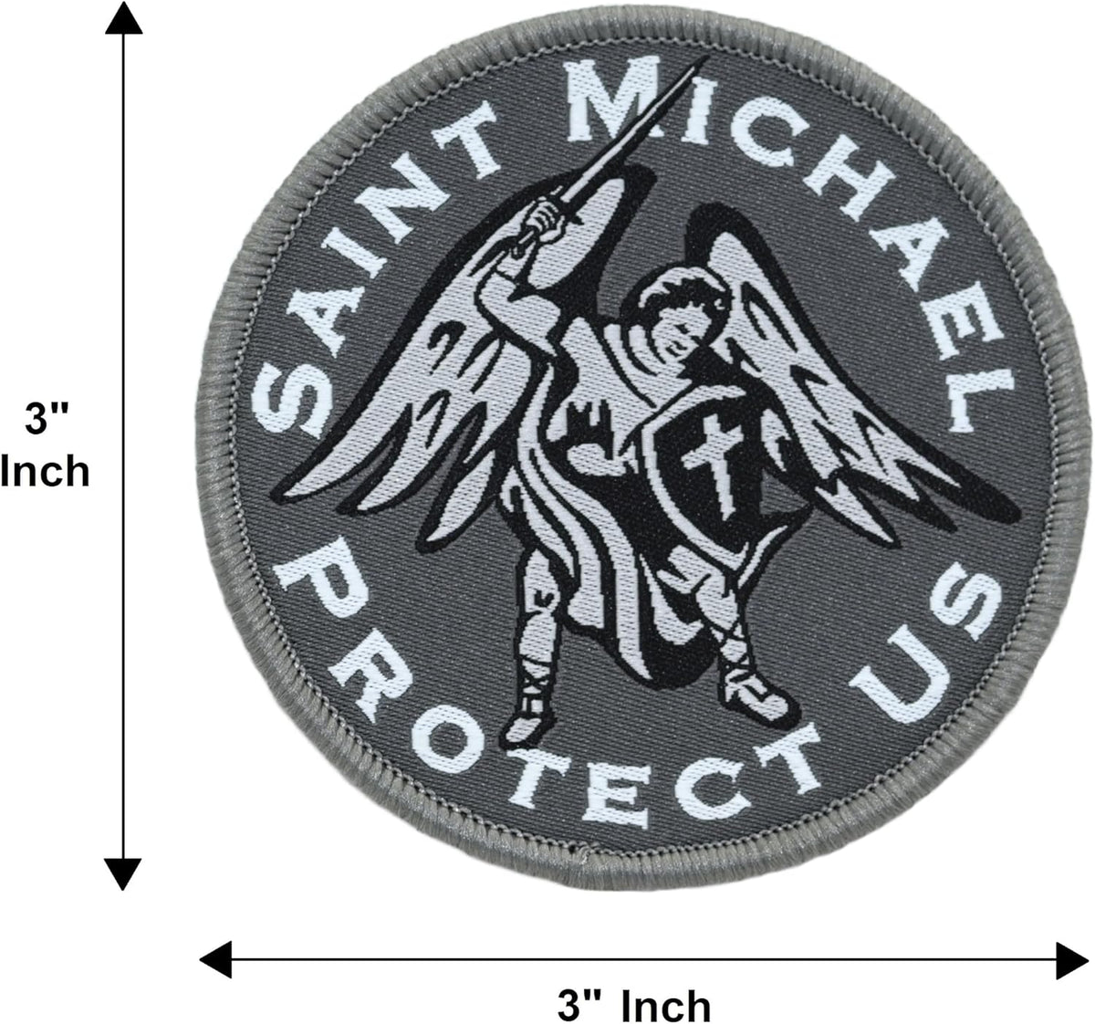 Saint Michael “Protect Us” Military Tactical Patch Set (2-Pack ...
